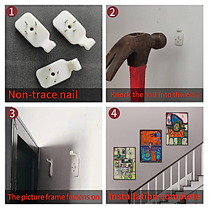 Aesthetic Abstract Canvas Framed Wall Art Large Size 24" X 16" X 3 Pieces Modern Art Natural Minimalist Posters Prints Living Room Bedroom Bathroom Kitchen Office Wall Decor (White)