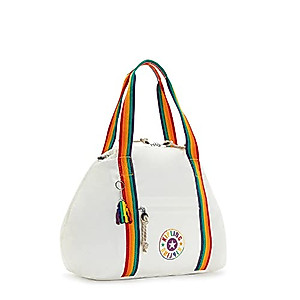 Kipling Art Medium Tote Bag Rainbw Alabastr