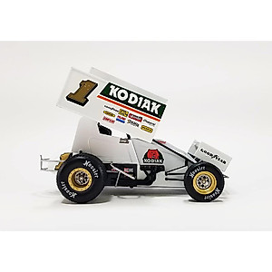 Winged Sprint Car #1 Swindell Kodiak Special National Sprint Car Hall of Fame and Museum World of Outlaws 1987 1/18 Diecast Model Car by Acme A1809524