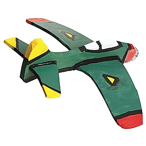 Creativity for Kids Four Foam Fliers Mini Craft Kit - Paint 4 Foam Glider Airplanes, Small Gifts for Kids, Red