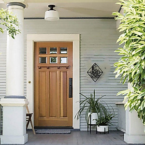 CREATCABIN Lotus Wall Art Metal Moon Flower Ornaments Wall Decor Signs Hanging Sculpture for Home Bedroom Kitchen Garden Housewarming Gift Christmas Halloween Holiday Decoration Black 10.6 x 10inch