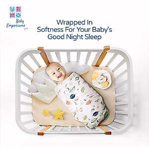 BABY EMPORIUMS swaddles for Newborn | Adjustable Swaddle 0-3 Month 7-14 lbs. | Unisex Soft with Plush and Warm Pack of 3 Wraps Delightful Appealing Designs