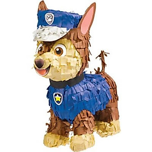 Paw Patrol Adventures Multicolor Mini Pinata Decoration - 6.75" H x 7.75" D (1 Counr) - Premium Tissue & Cardboard Materials - Fun & Exciting - Ideal For Fun Themed Parties