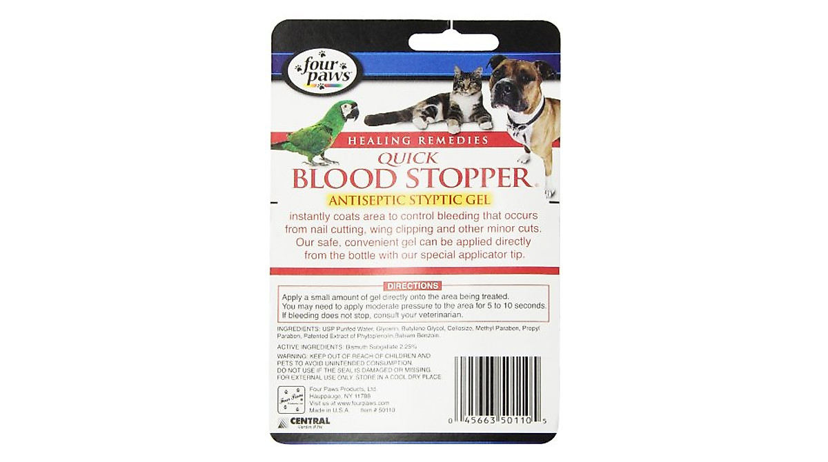 Four Paws Blood Stopper Gel for Pets – Quick Bleeding Relief
