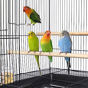 Yaheetech 30'' Length Flight Bird Cage Iron Flight Parrot Cage for Small Parrots Parakeets Cockatiels Budgies Conures Quaker Parrot