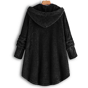SHOPESSA track Long Warm Winter Coats for Women Patchwork Fluffy Casual Coat Winter Fluffy Faux Fur Coat Popular Womens Clothes 2023 prime specials halloween accessories