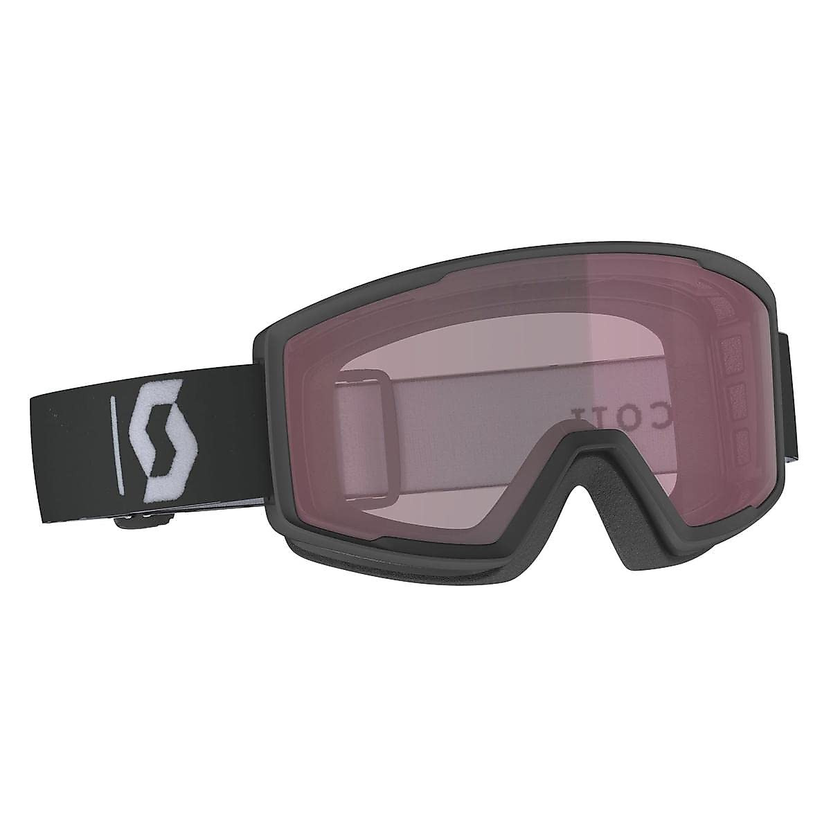 SCOTT Goggle Factor (Black/White;illuminator/Illuminator, One Size) 2022/23