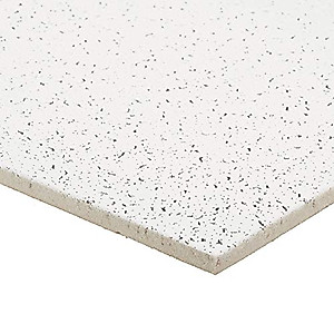 Armstrong Ceiling Tiles; 2x4 Ceiling Tiles - 12 pcs White Ceiling Tiles; Acoustic Ceilings for Suspended Ceiling Grid; CORTEGA 769