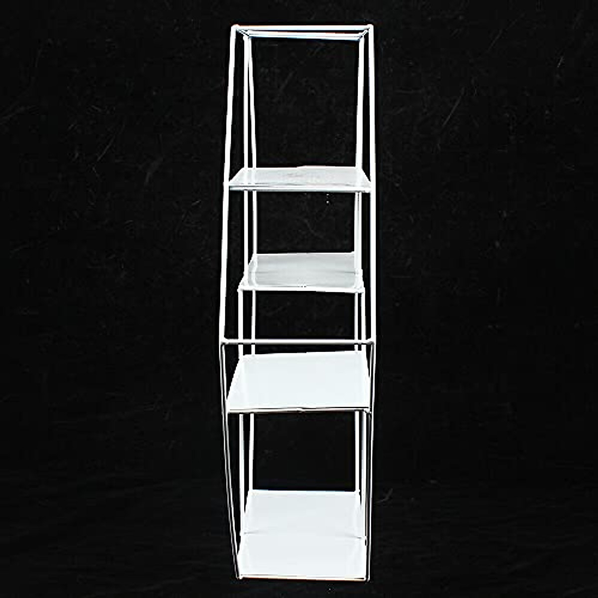 CNCEST White Wall Shelf White Hexagon Shelves Iron Wall Mounted Floating Shelf Shelves Bookshelf Hexagon Shelf Geometric Display Honeycomb Shelves Unit Shelf