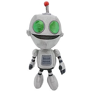 JINX Official Clank of Ratchet & Clank: Rift Apart, Collectible Plush, Excellent Plushie Toy for Toddlers & Preschool, Super Cute