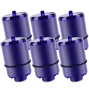 PUREPLUS NSF/ANSI 42 Certified Faucet Filter Replacement for Pur® Plus RF9999® FM-2500V FM-3700, PFM150W, PFM350V, PFM400H, PFM450S, Used for Pur® Advanced & Horizontal Faucet Mounts, 6Pack