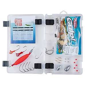 Shakespeare Catch More Fish Inshore Spinning Fishing Combo, includes Fishing Rod & Reel, Berkley Fishing Baits, Live Bait Tackle, Pre-Spooled with 10lb Stren Line