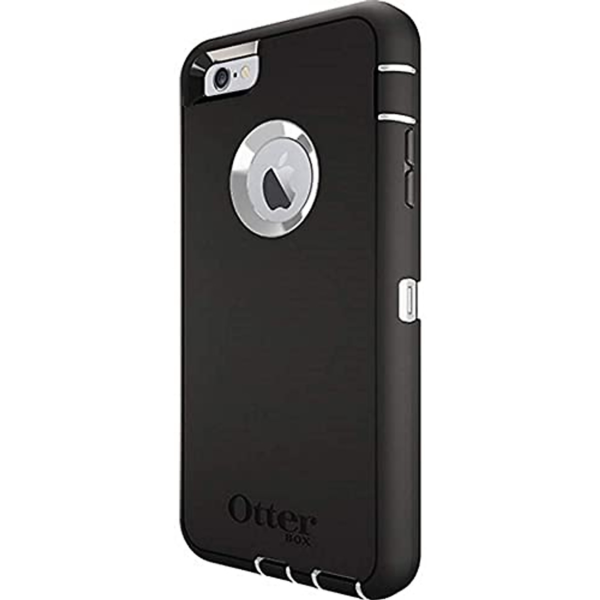 OtterBox Defender Series Rugged Case for iPhone 6s Plus & iPhone 6 Plus Non-Retail Packaging - Black/White - CASE ONLY