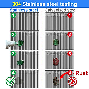 SimCos 18 Gauge 304 Stainless Steel Brad Nails (2",1-1/4" 1", 3/4"), Assorted 1200 Counts for 18 GA Pneumatic or Electric Brad Nailer or Brad Nail gun,Project Pack