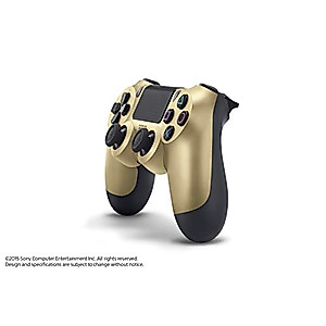 DualShock 4 Wireless Controller for PlayStation 4 - Gold [Import] (Renewed)