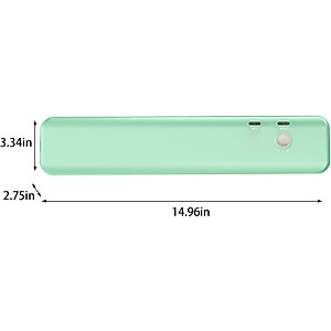 Vacuum Sealer - Automatic Food Vacuum Sealer with LED Indicator, Food Vacuum Sealer for Food Preservation Airtight Packaging System, Compact Design (Green)