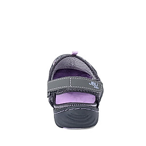 JBU by Jambu Women's Thunder Water Ready Fisherman Sandal, Grey/Lilac, 8.5 Medium US