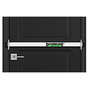 Door Security Bar-by Doorricade-Secure The Entire Width of Your Inward Opening Front Door or Safe Room.