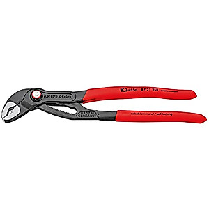 KNIPEX 87 21 250 Cobra Quick Set Water Pump Pliers, 10-Inch