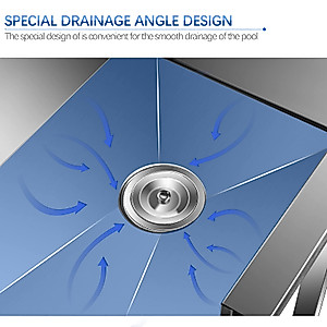 ARTYUIO 34'' Pet Grooming Tub Dog Washing Station for Small Dogs Pet Bathtub Stainless Steel Dog Bathing Tub Wash Sink Shower Station with Retrackable Stairs, Sliding Door,Home Commercial