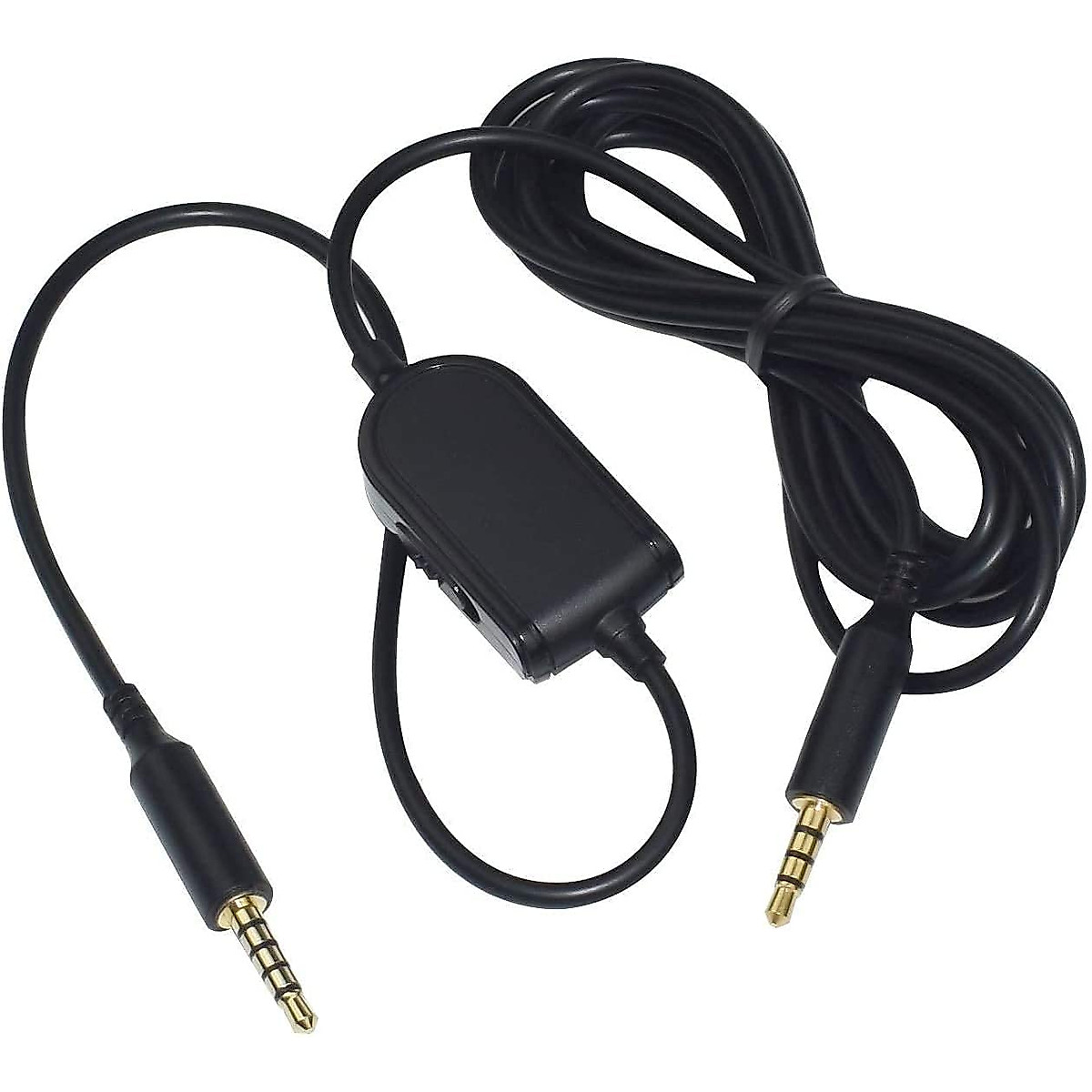 Muigiwimeiso A40 Cord Talkback Chat Inline Mute Cable Compatible with Astro A40 A10 Gaming Headsets Replacemnt Cord, Compatible with Xbox One PS4 Smartphone Headphone Audio Extension Cable