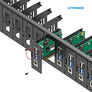 UCTRONICS Micro SD to Micro SD Card Male to Female Flexible Extender, 15cm/5.9in Micro SD Card Extension Cable Adapter Compatible with Raspberry Pi, Arduino, and 3D Printer, 4 Pack