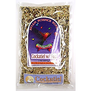 Volkman Seed Avain Science Super Cockatiel With Sunflower 2lb