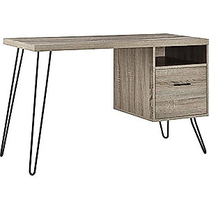 Ameriwood Home Landon Desk, Weathered Oak