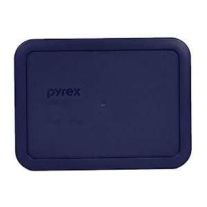 Pyrex 5 Lid Pastel Soft Color Scheme for Pyrex Model 7210 3-Cup Glass Food Storage Containers, Made in the USA