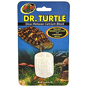 Zoo Med Laboratories Szmmd11 Dr. Turtle Slow-Release Calcium Block, Net Wt .5 Oz