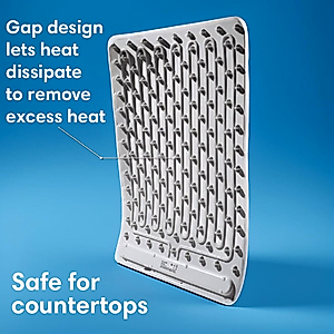 Miller Market Warming Mat, Miller Market Food Warmer, Tempmaster Adjustable Warming Tray, Temp Master Electric Food Warming Mat, Millermarket Heating Food Electric Warming Tray (White, 15 * 23.6inch)