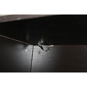 Global Furniture Anti-Tip Straps - Steel Cables Furniture Anchor Kit for Baby Safety (Mounting Hardware Included) Pack of 4