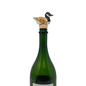Canada Goose Wine Stopper Bird Handmade Reusable Bottle Plug Saver Cap Sealer Decor Unique Accessory