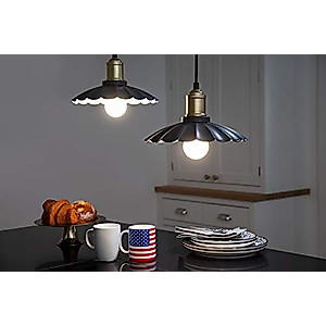 SYLVANIA G25 Globe Décor LED Light Bulb, 60W Equivalent Efficient 5W, 10 Year, Non-Dimmable, 500 Lumens, 2700K, Soft White, Frosted - 2 Pack (40215)