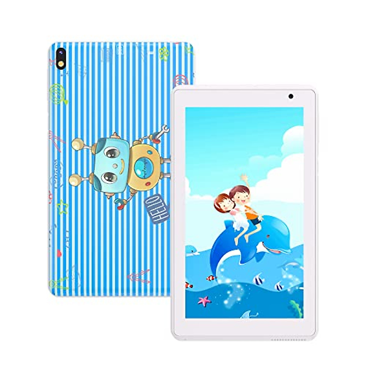 IWEGGO 7 inch Kids Tablet, Quad Core Android 11, 32GB, WiFi,2GB RAM Bluetooth, Dual Camera, Educationl, Games,Parental Control