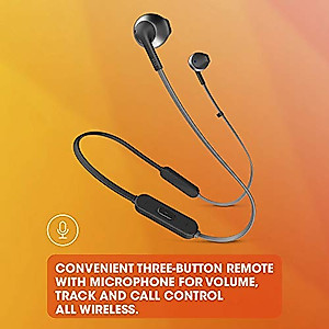 JBL TUNE 205BT - In-Ear Wireless Bluetooth Headphone - Black