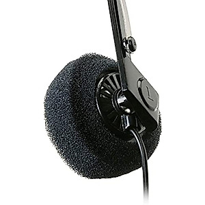 Parts Express Mini Stereo Lightweight Headphones with 4 ft. Cord