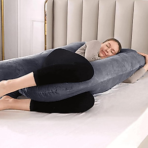 Pregnancy Pillow, Body Pillow, U Shaped Full Maternity & Body Pillows, Pregnancy Pillows for Sleeping, Cuddle Pillow, Side Sleeper Body Pillow for Adults