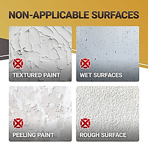 TOROTO9 Wall Protect 10 Sheets 12 x 17 Inch, Oil Proof Sticker Self-Adhesive Film Removable Paper for Cupboard Household (10)