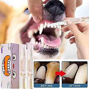 Doggo Comfy Pet Toothbrush Pen, Doggocomfy Pet Toothbrush Pen, Doggo Comfy Toothbrush, Pet Toothbrush Pen, Natural Plant Substance Tartar Remover, for Dogs & Cats (1pcs)