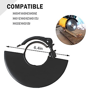 Rawolp 6 inch Grinder Guard 150mm Replacement for DEWALT D28116 D28065 D28144 BOSCH MAKITA GA6010Z GA6020 9566PC 9566CV RYOBI METABO Angle Grinder