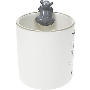 Pavilion Gift Company You're Kind Of A Big Deal-Hippo Gray 17oz Dolomite Coffee Cup Mug, 1 Count (Pack of 1)
