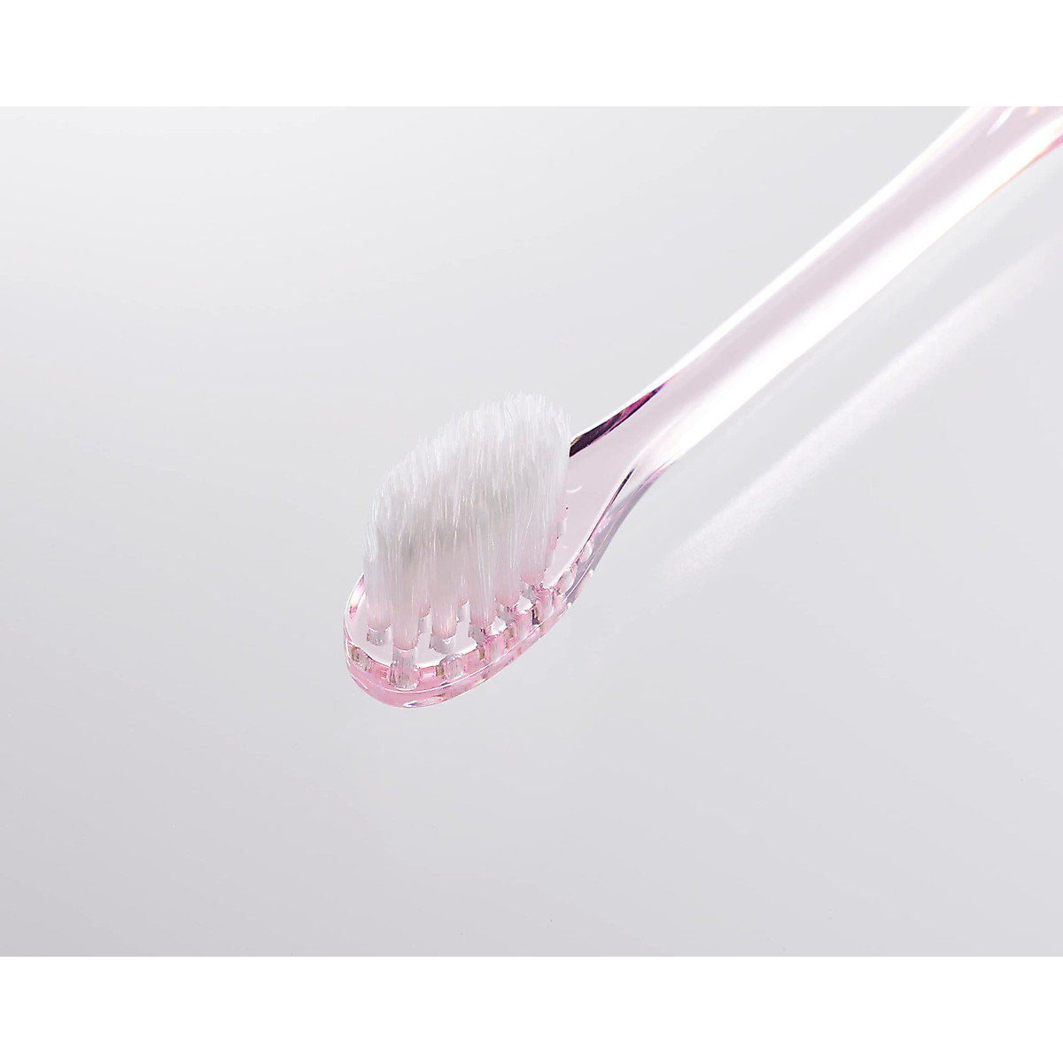 MISOKA・ISM Toothbrush Sakura (Pale Pink) Mineral-Coated Bristles Designer's Model Premium Toothbrush Made in Japan Japanese Craftsmanship