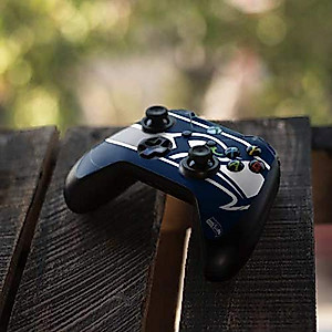 Skinit Decal Gaming Skin compatible with Xbox One Elite Controller - Officially Licensed NFL Seattle Seahawks Large Logo Design