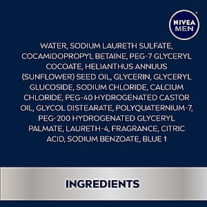 NIVEA MEN Sport Body Wash with Revitalizing Minerals, 16.9 Fl Oz Bottle