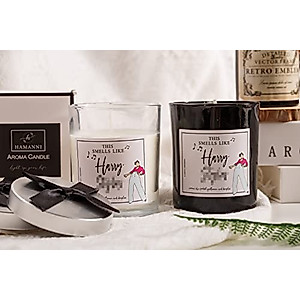 Harry S Candle - Smells Like Harry S Candle, Harry S Merch for Fan,Funny Styles Gifts, Harry's House Scented Candle for Girls, Aesthetic Candle Room Decor-7oz