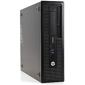 HP EliteDesk 800G1, Intel Quad Core i5 3.2 GHz, 16GB RAM, 512GB SSD, Windows 10 Professional, DVD, Wi-Fi, Bluetooth (Renewed)