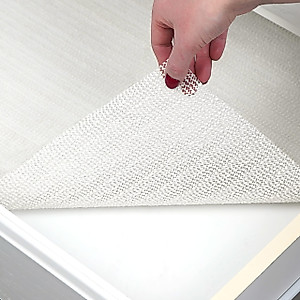 Con-Tact Brand Premium Con-Tact Non-Adhesive Shelf and Drawer Liner, 12" x 5', White