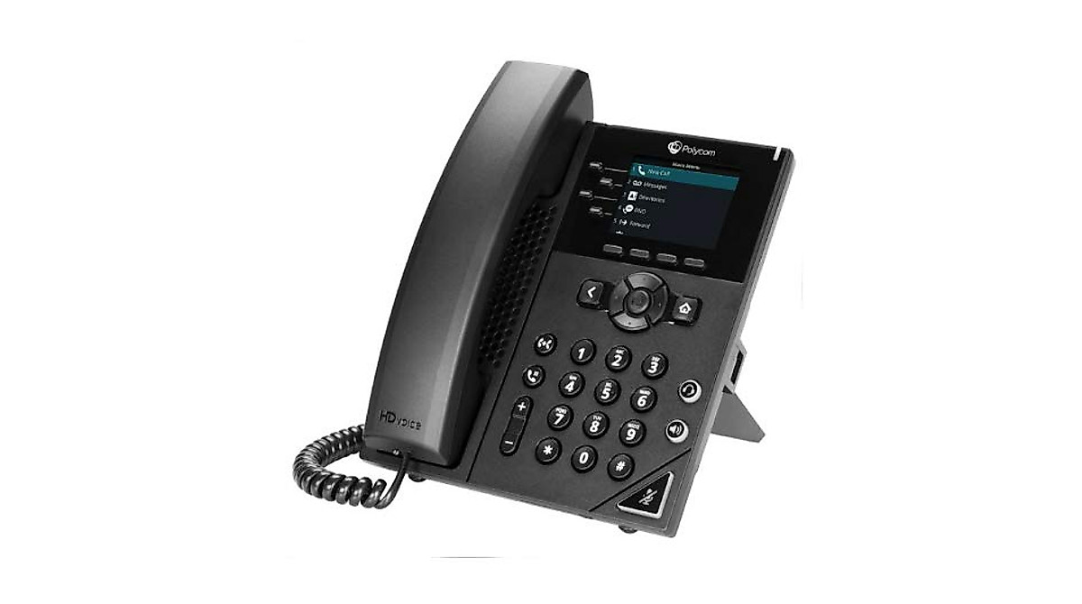 Polycom VVX 250 Business IP Phone | Color Display, 4 Lines