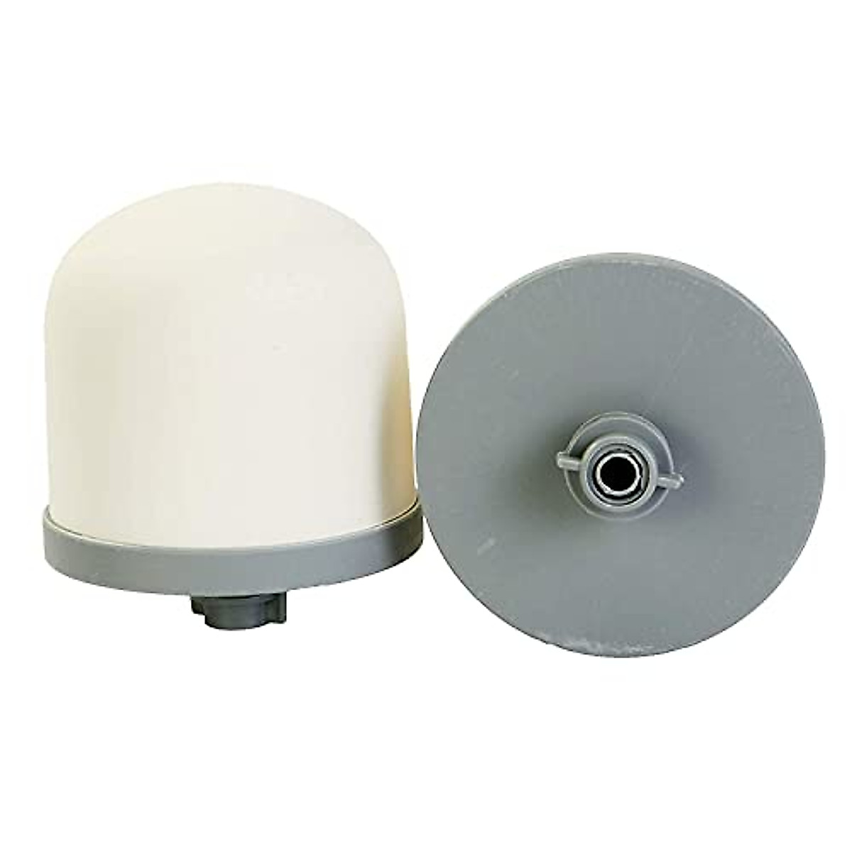 Huining 2PCS Ceramic Dome Replacement Filter for Household Water Bucket Filtration System Water Pitcher